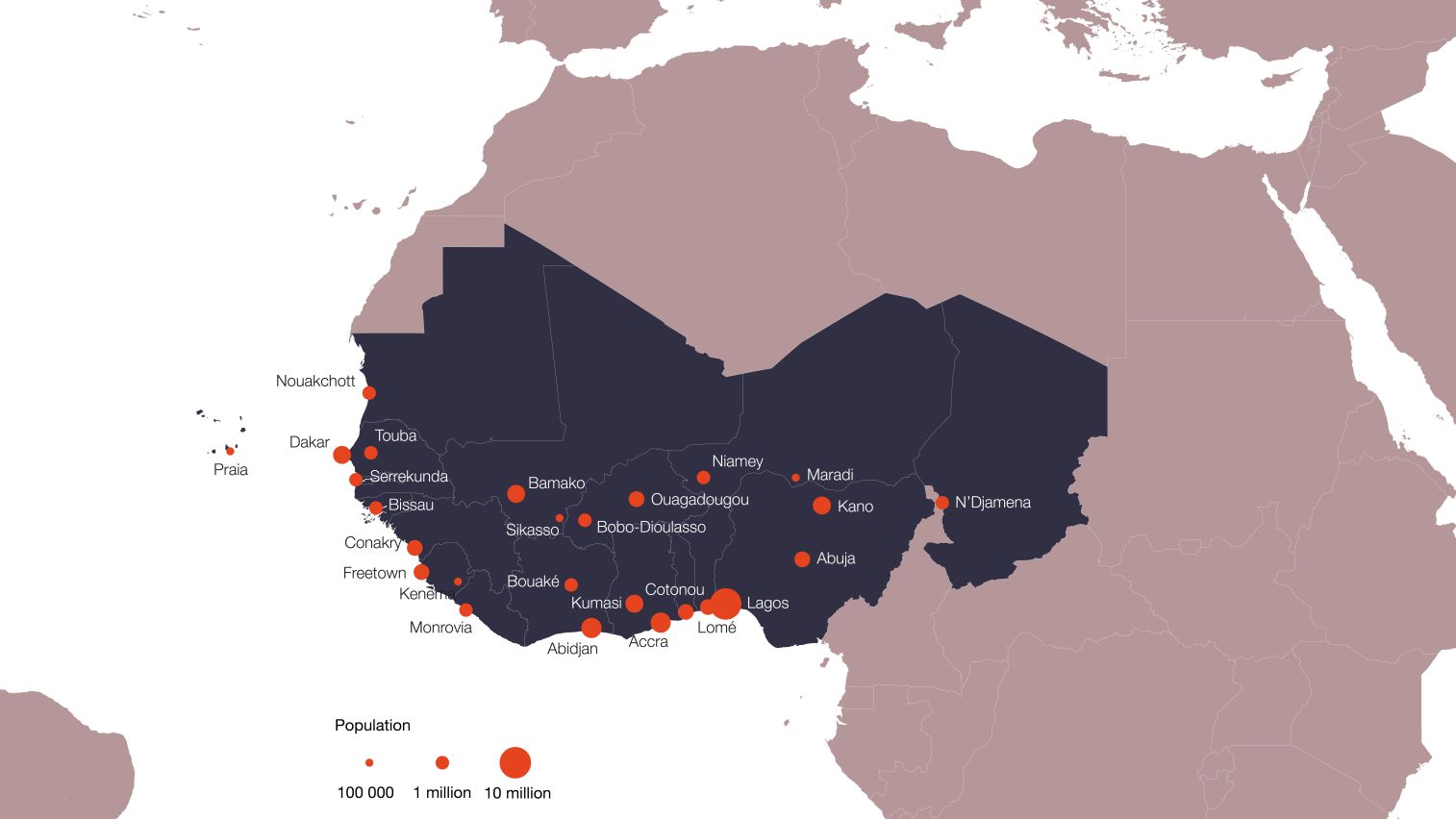 How is life West African Cities?
